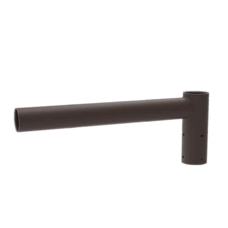 J&H Led 12 in. 180-Degree Single Spoke Mounting Bracket Tenon Adapter ...