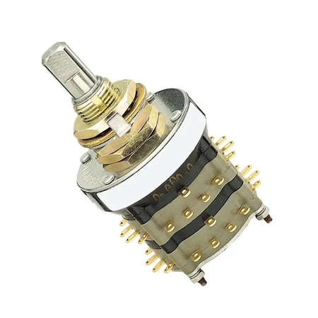 Grayhill Rotary Switch, 2 Positions, 7Pdt, Latched, 0.25A, 28Vdc ...