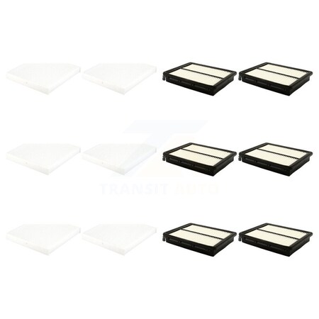 Pur 6x Air + 6x Cabin Filter 12 Total Kit For Kia Optima KFL-102658 | Zoro