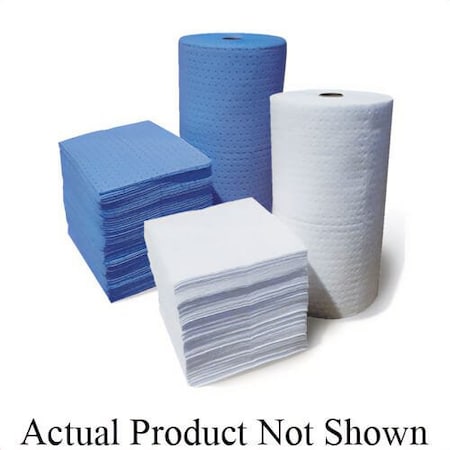 Meltblown Heavyweight Absorbent Pad, 3-Ply, 18 in L x 15 in W, 25.24 ...