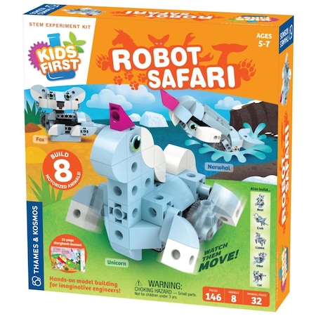 Kids First Robot Safari - Introduction to Motorized Machines 2016194 | Zoro