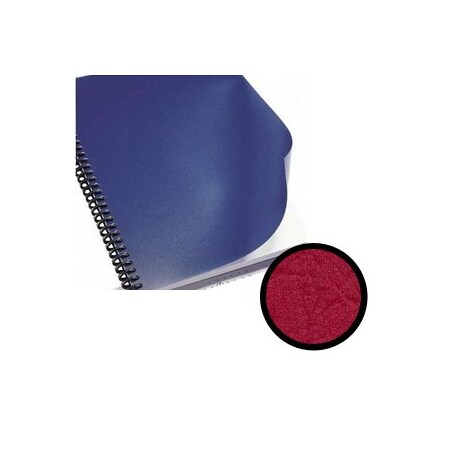 Sircle SircleBind Maroon Grain Presentation Covers (80 Lbs), 100PK CS ...