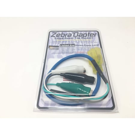 Zebra Instruments 2Ft Lighted Female Zebradapter ZD002 | Zoro