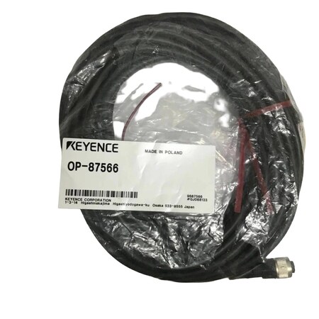 Keyence Displacement Sensor Probe Standard Power Cable, Straight, 10 m ...
