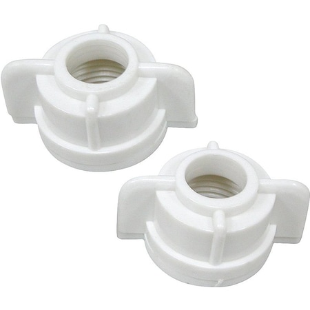 Prosource Exclusively Orgill Faucet Coupling Nut, White 24306 | Zoro