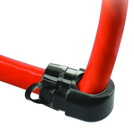 Heyco Strain Relief Bushing, Right Angle Round Cable, SR 17-2 Black ...