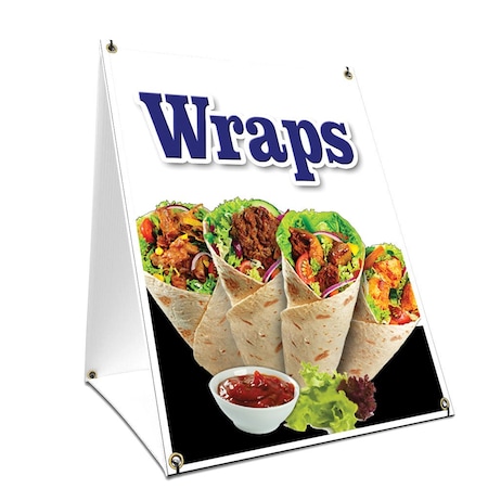 Signmission Wraps, 24 Inch x 18 Inch A-frame Yard Sign, Plastic Sign ...