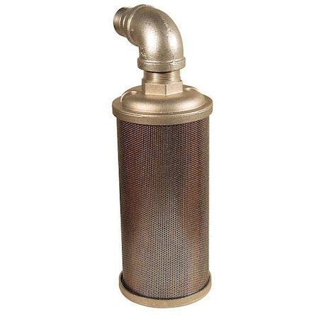 Aro Muffler Kit, NPT, 120 psi, w/ 96451 Elbow 67389 | Zoro