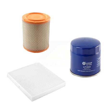 Pur 1x Air + 1x Cabin + 1x Engine Oil Filter Filter 3 Total Kit For ...