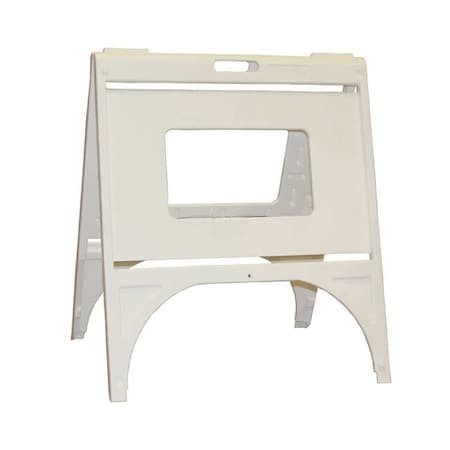 Visual Workplace A Frame, Fold Up Stand, 24"x24" 85-1402-2424-601 | Zoro