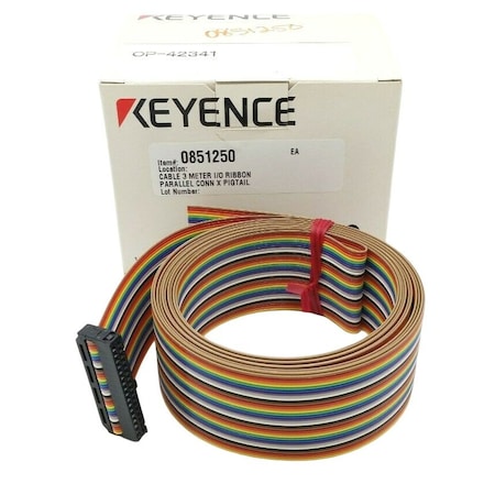 Keyence I/O cable 3 m for Surface Scanning Laser Confocal Displ Meter ...