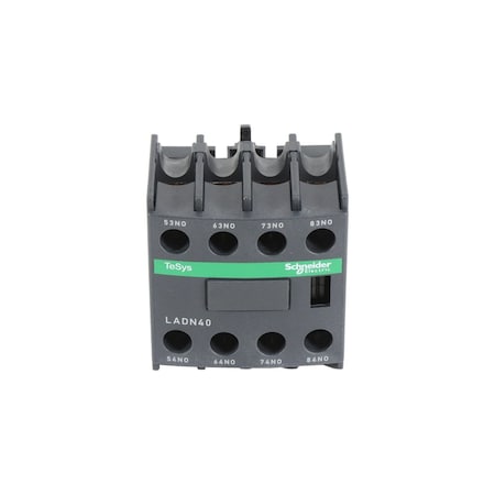 Square D 4 N/O Auxiliary Contacts LADN40 | Zoro