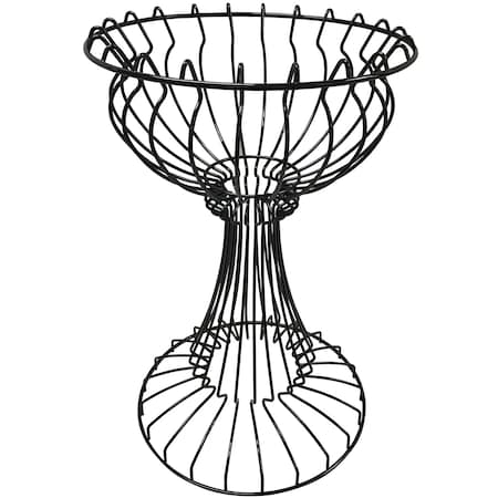 Angola Wire Products Wire Plant Stand, Black Powder Coat C-PLANT-STAND ...