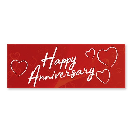 Signmission Happy Anniversary, 24 Inch, Decal D-24-30389 | Zoro