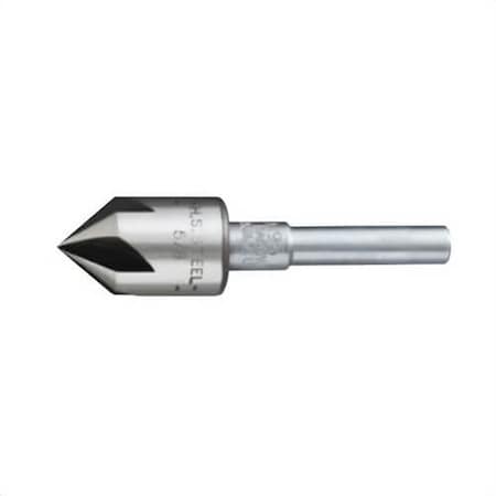 General Rose Pattern Countersink, 3/4 in dia Body, 1/4 in dia Shank, 5 ...