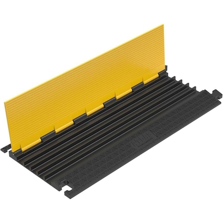 Atlas 5 Channel Low Profile Cable Protector, 1.3 in H, 37 in L, 16 in W ...