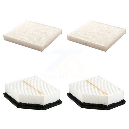 Pur 2x Air + 2x Cabin Filter 4 Total Kit For 2022-2023 Mitsubishi ...
