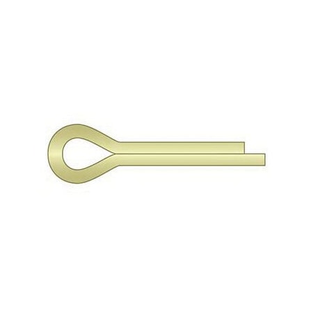 Huyett Cotter Pin, Zinc Yellow Carbon Steel, 0.375 in Dia x 4.000 in ...