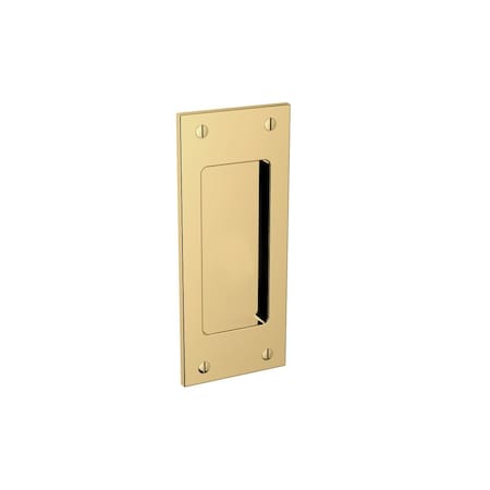 Baldwin Passage Sliding Door Locks Unlacquered Brass PD006.031.PASS | Zoro