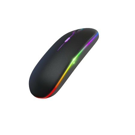 Sanoxy RGB 2.4GHz Rechargeable Wireless Mouse Comaptible with Bluetooth ...