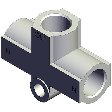 Smc SHUTTLE VALVE W/O FITTING VR1220-02 | Zoro
