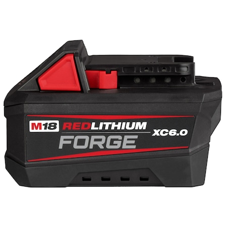 Milwaukee Tool M18 REDLITHIUM FORGE XC6.0 Battery, 6.0Ah, Extended ...