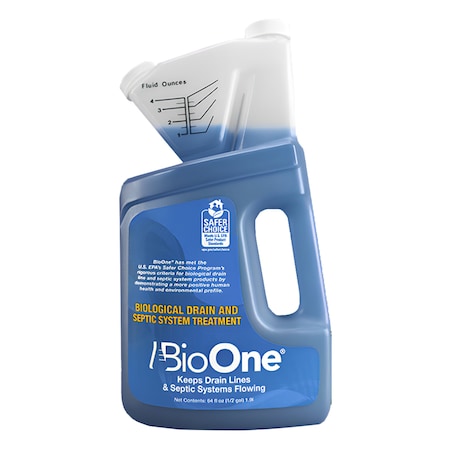 Bioone 64 oz. Liquid Drain and Septic System Maintainer B164 | Zoro