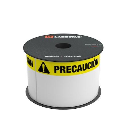 Labeltac LabelTac 4 and Pro Model Precaucion, Caution Die-Cut Label ...