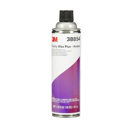 3M Anti-Corrosion Coating, 18 oz Aerosol Can, Liquid, Amber, 25 sq-ft ...