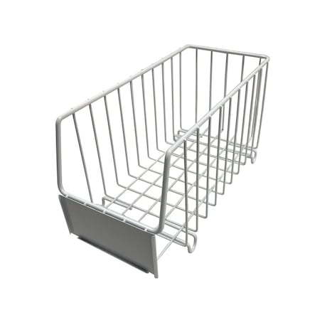 Angola Wire Products Freezer Wire Baskets, White Epoxy, PK6 C-ICNB1376 ...