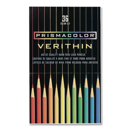 Prismacolor Verithin Colored Pencils, Assorted Lead and Barrel Colors ...