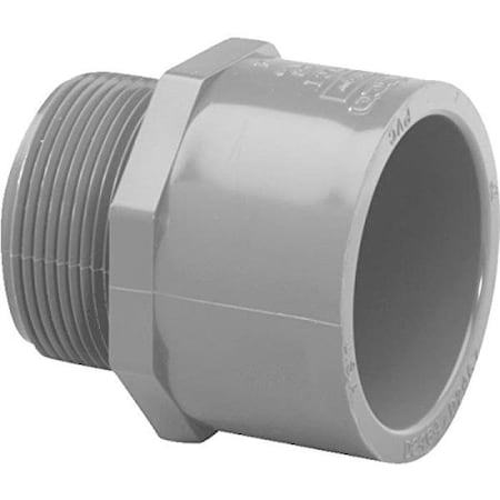 Charlotte Pipe And Foundry PVC 081091000HA 1IN MALE E ADAP SCH 80 PVC ...