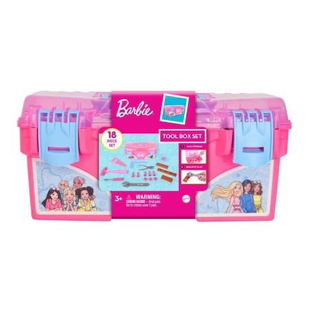 Barbie Maxx Bubbles Tool box Pink/Blue 470622 | Zoro