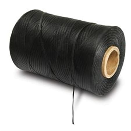 Fivegears Waxed Lacing Cord, 500 Yard Spool, Black FI67397 | Zoro