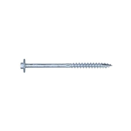 Simpson Strong-Tie Strong-Drive Screw, 6 in L, Serrated Thread, Large ...