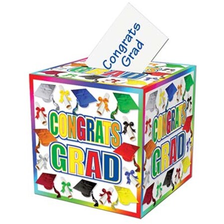 Goldengifts Graduation Card Box 12 inches x 12 inches GO3336124 | Zoro