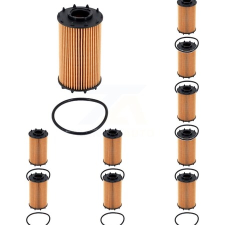 Pur Engine Oil Filter 10 Pack For Audi Porsche Macan Cayenne Q7 SQ5 S5 ...