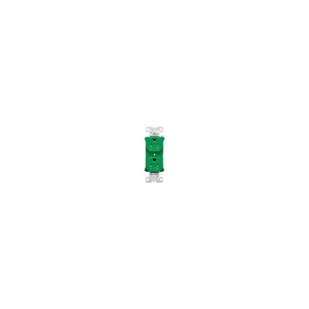 Eaton Straight Blade Receptacle, 5-15R, 15 A, 125V AC, 2 Pole, 3 Wire ...