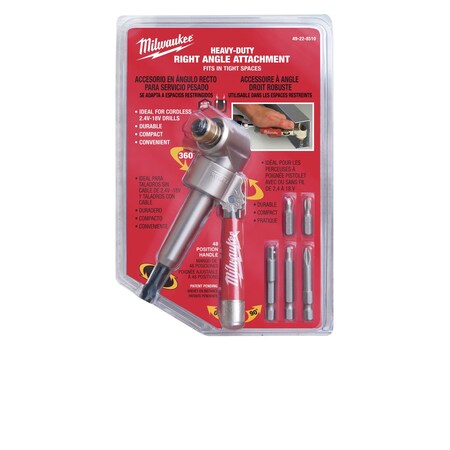 MILWAUKEE Right Angle Attachment (49-22-8510) | Zoro