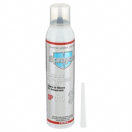 Krylon Sprayon RTV Silicone Sealants Clear S00010000 | Zoro