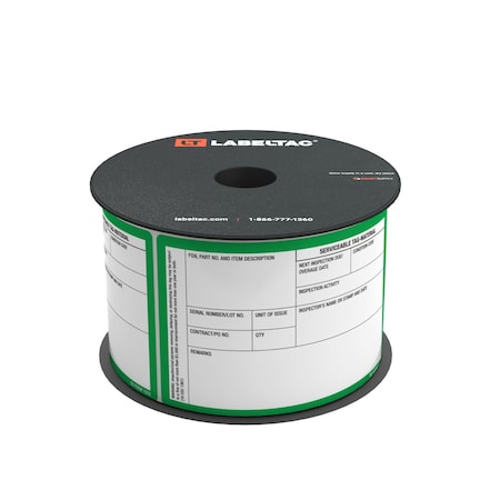 Labeltac Military Condition Tags 3in x 5in, 200 labels per roll Form ...