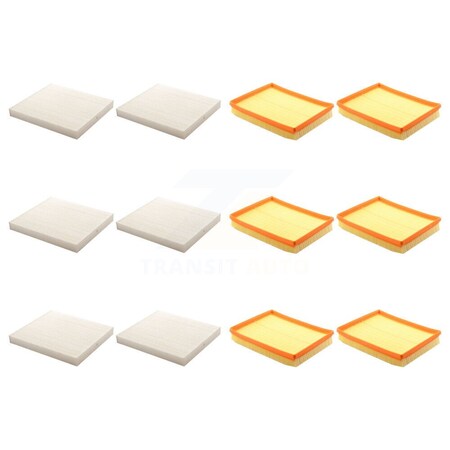 Pur 6x Air + 6x Cabin Filter 12 Total Kit For Kia Optima Magentis KFL ...