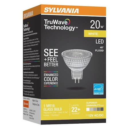 Sylvania Natural LED Bulb, TrackRecessed, MR16 Lamp, G53 Lamp Base ...