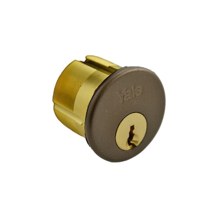 Assa Abloy Accentra 1-1/8in 6 Pin Mortise Cylinder with GA Keyway US10B ...