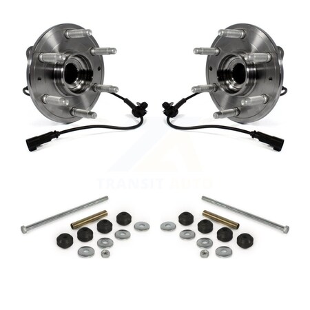 Transit Auto Front Hub Bearing Assembly & Link Kit For Chevrolet ...