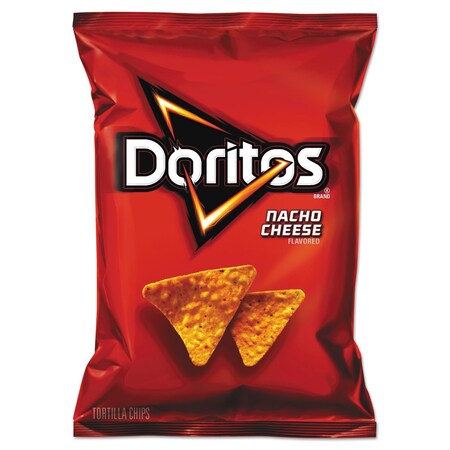 Doritos Nacho Cheese Tortilla Chips, 1.75 Oz Bag, 64 PK FRI44375 | Zoro
