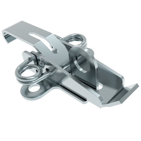 Southco Draw Latch, Pad Lockable, Short Blade, Steel, Zinc Plate ...