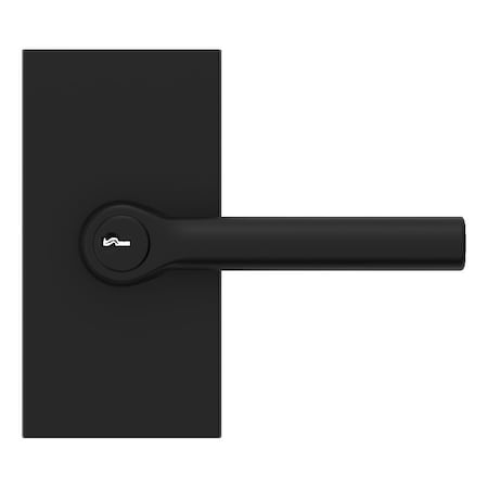 Baldwin Entry Tube Lever and Contemporary 5in Rose with 6AL Latch and ...