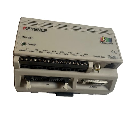 Keyence Intuitive Machine Vision System Control Module CV-301 | Zoro