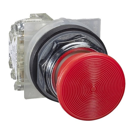 Schneider Electric Push Button Operator, 30 mm, 1NO/1NC, 1NC, 1NO, Red 9001KR9R94H8 | Zoro